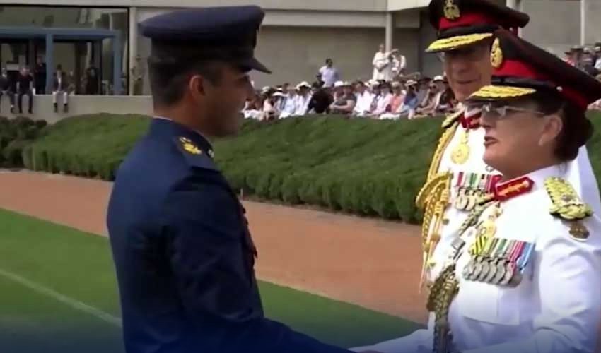 Pakistan's Talha Shines! Sword of Honor Winner at Australian Defense ...